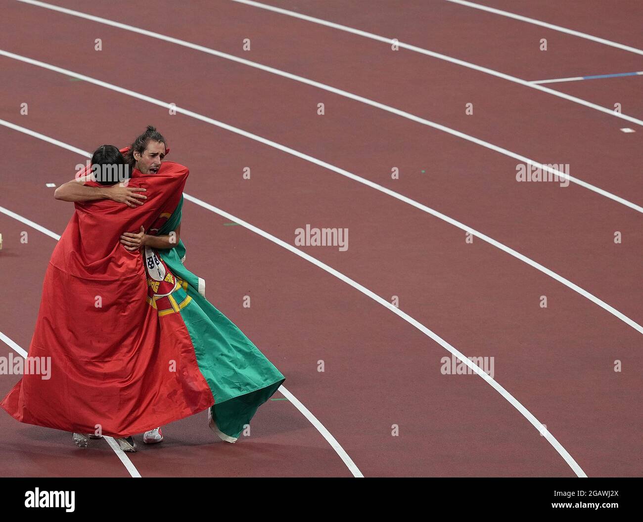 Tokyo, Japan. 1st Aug, 2021. Italian high jump athlete Gianmarco ...