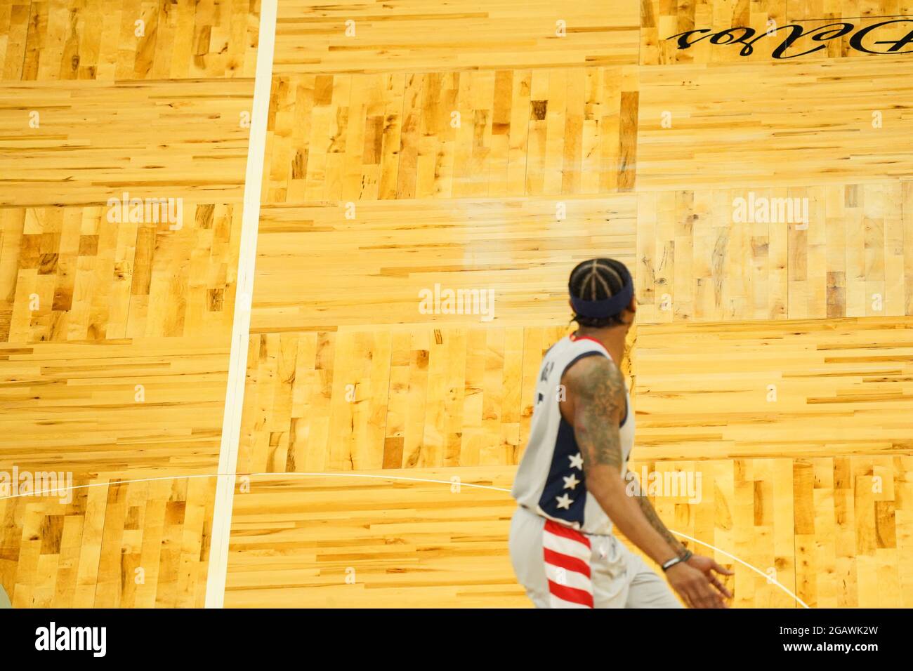 Orlando, Florida, USA, April 7, 2021, Washington Wizards face the ...