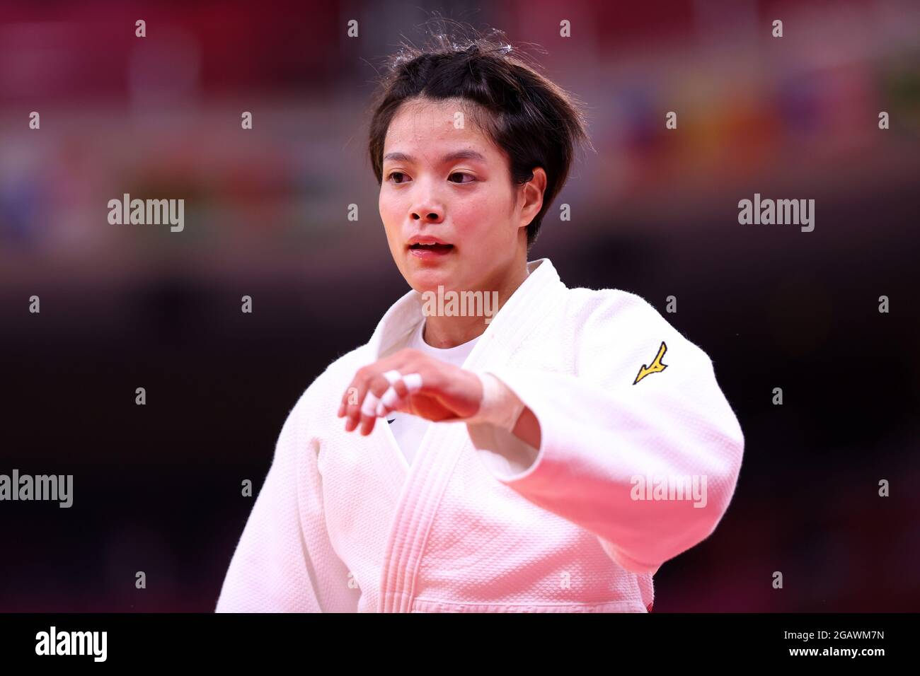 Tokyo, Japan. 31st July, 2021. Uta Abe (JPN) Judo : Mixed Team ...