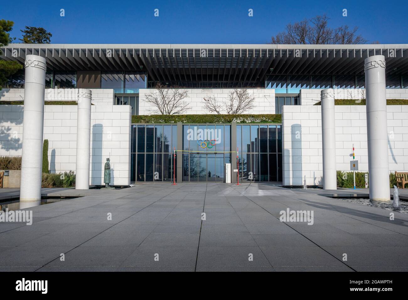 View into olympic organization hi-res stock photography and images - Alamy