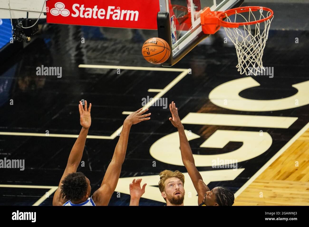 Orlando, Florida, USA, April 9, 2021, Indiana Pacers face the Orlando ...