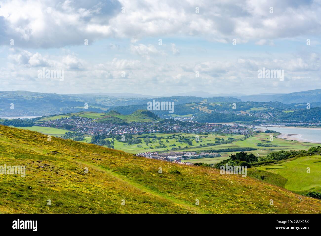 Aerial view of llandudno hi-res stock photography and images - Alamy