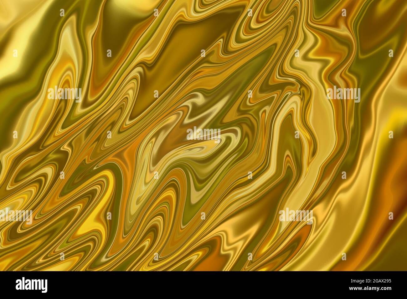 Abstract gold textured liquid background Stock Photo - Alamy