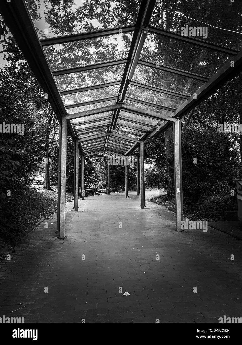 Outdoor underpas in Mülheim Stock Photo - Alamy