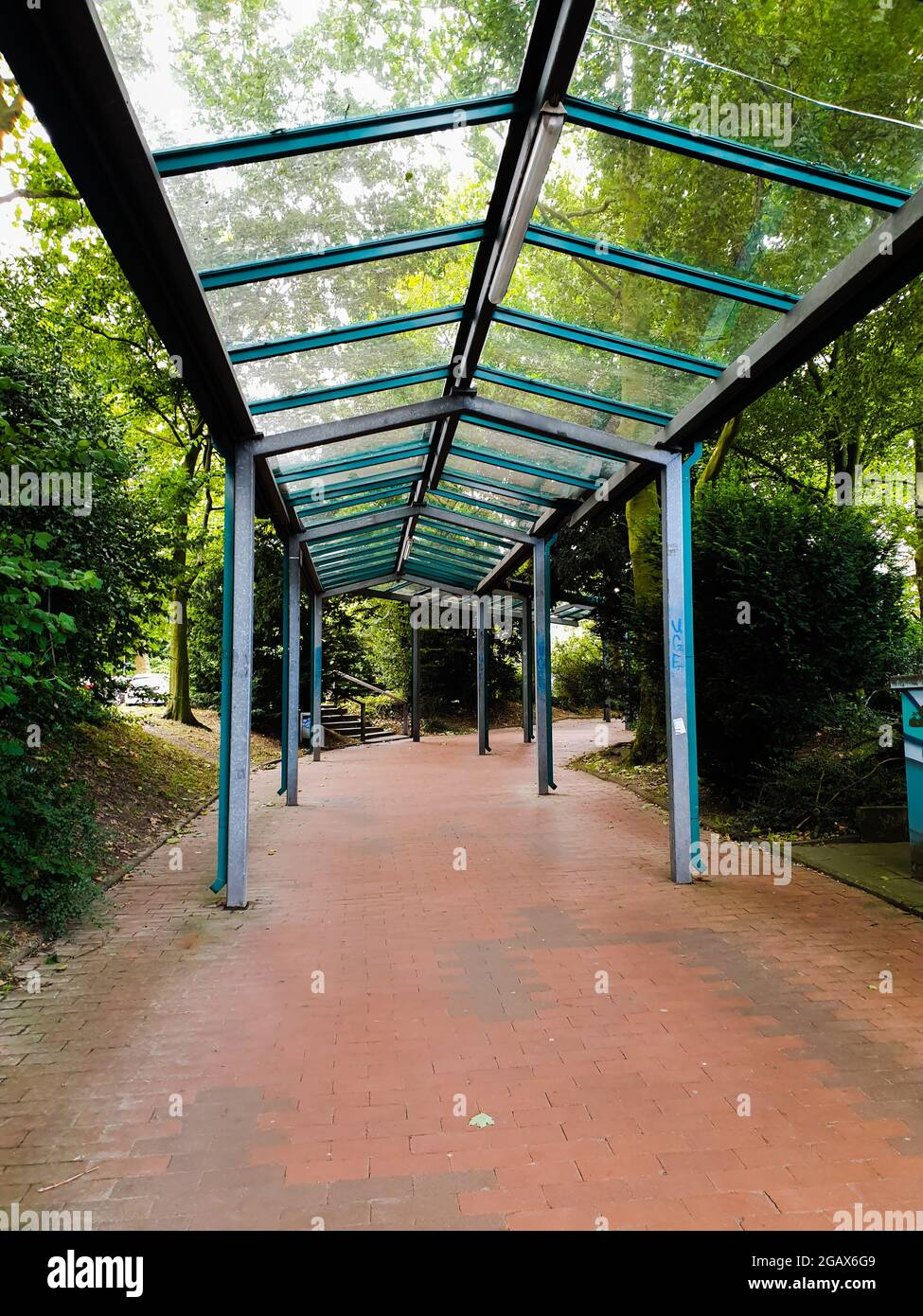 Outdoor underpas in Mülheim Stock Photo - Alamy