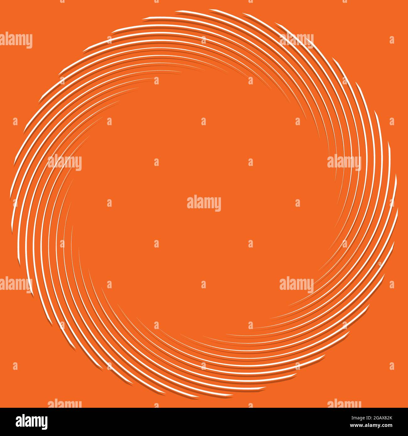 Volute, helix, vortex design element, icon. Spiral, swirl, twirl shape ...