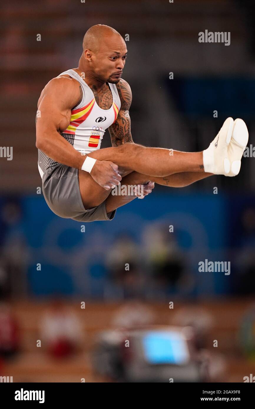 Tokyo, Japan. 1st Aug, 2021. Rayderley Zapata (ESP) Gymnastics ...