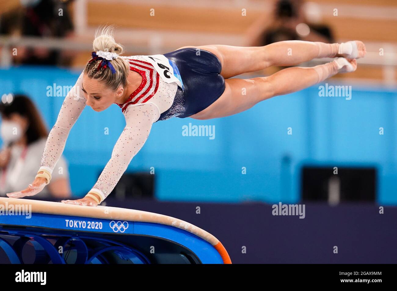 Tokyo, Japan. 1st Aug, 2021. Mykayla Skinner (USA) Gymnastics ...
