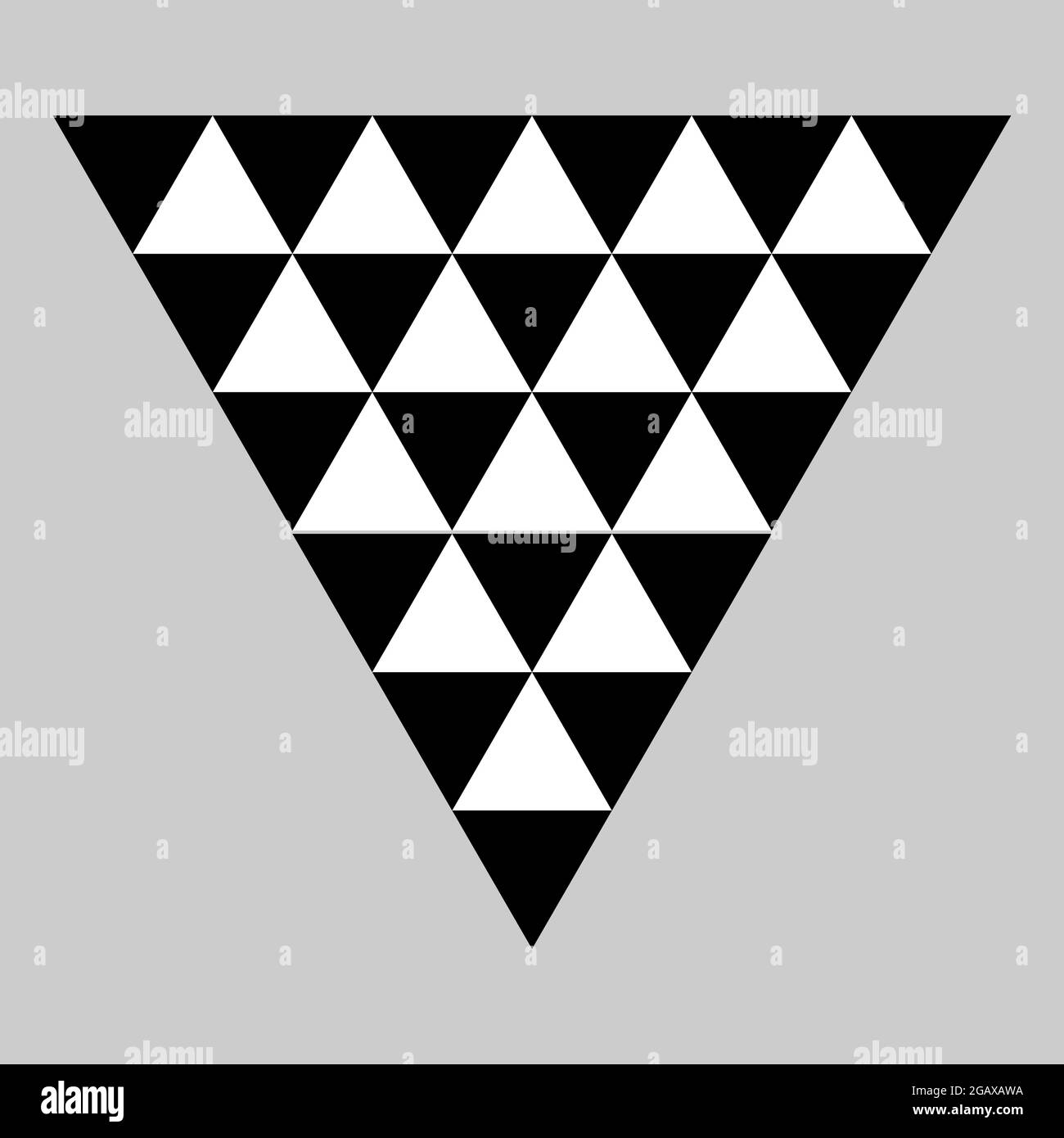 Triangle, triangular abstract geometric vector illustration, pattern ...