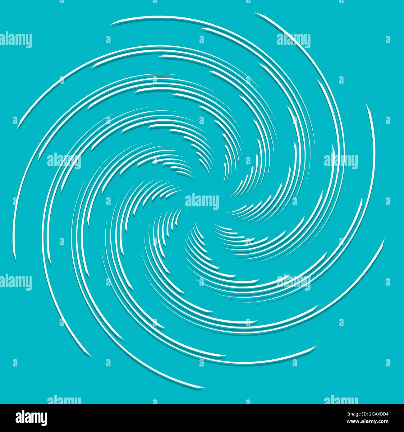 Volute, helix, vortex design element, icon. Spiral, swirl, twirl shape ...