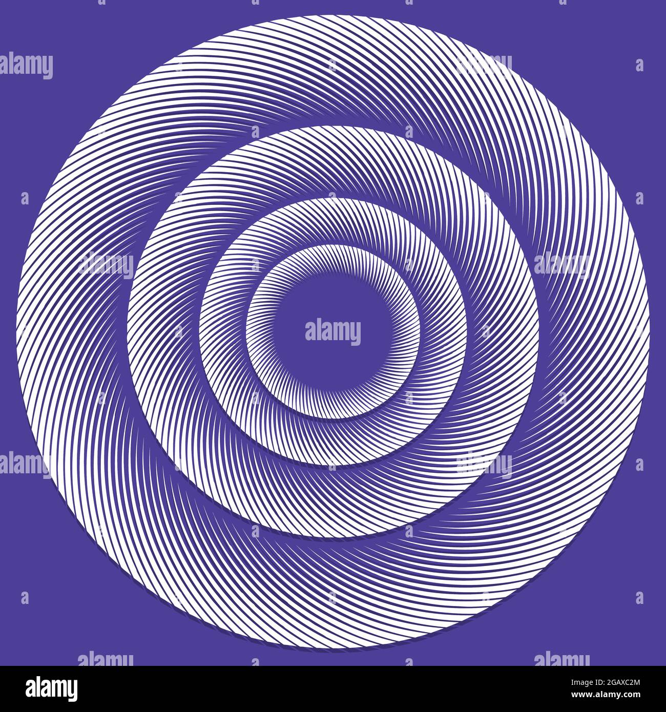 Volute, helix, vortex design element, icon. Spiral, swirl, twirl shape ...