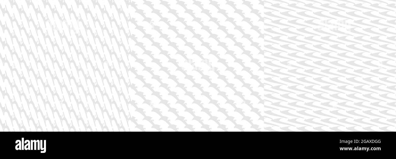 Set of 3 seamlessly repeatable, repetitive geometric pattern ...