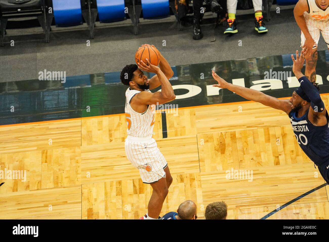 Orlando, Florida, USA, May 9, 2021, Minnesota Timberwolves face the ...