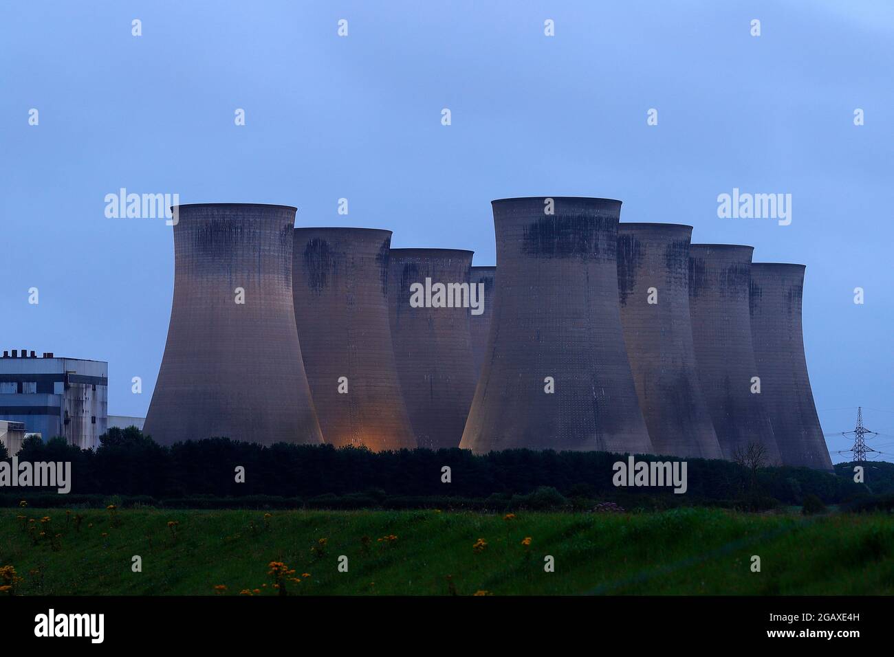 1st August 2021, the day they blew up 4 cooling towers at Eggborough ...