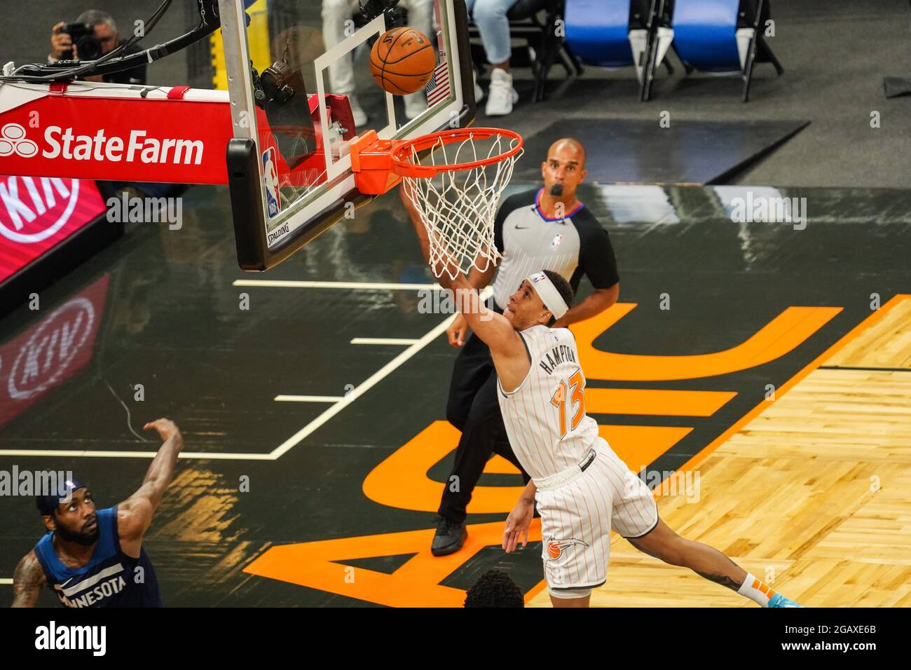 Orlando, Florida, USA, May 9, 2021, Minnesota Timberwolves face the ...