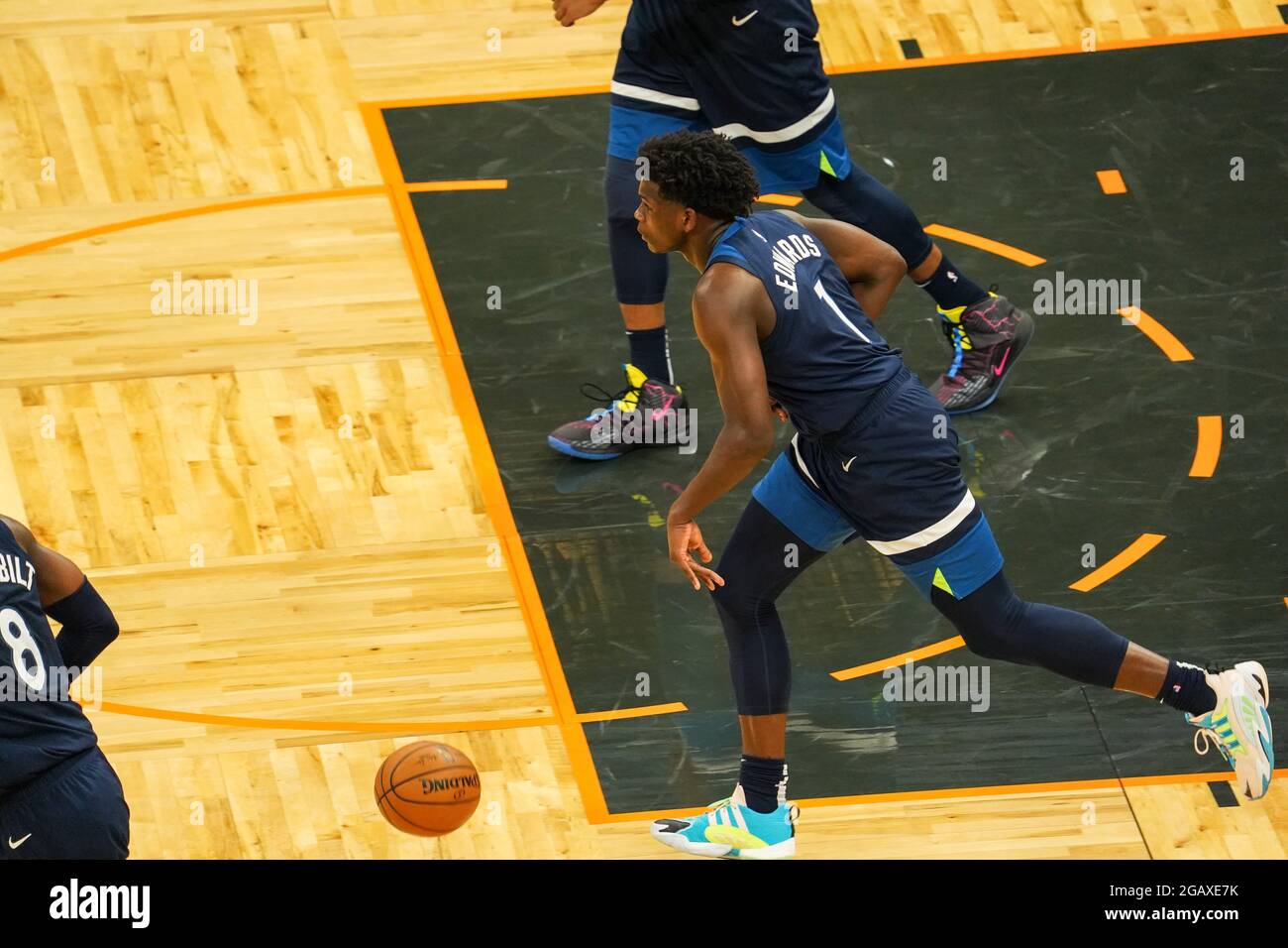 Orlando, Florida, USA, May 9, 2021, Minnesota Timberwolves face the ...