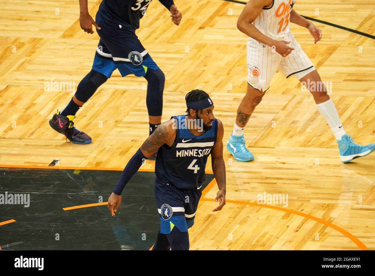 Orlando, Florida, USA, May 9, 2021, Minnesota Timberwolves face the ...