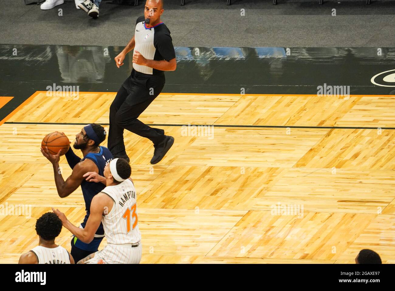 Orlando, Florida, USA, May 9, 2021, Minnesota Timberwolves face the ...