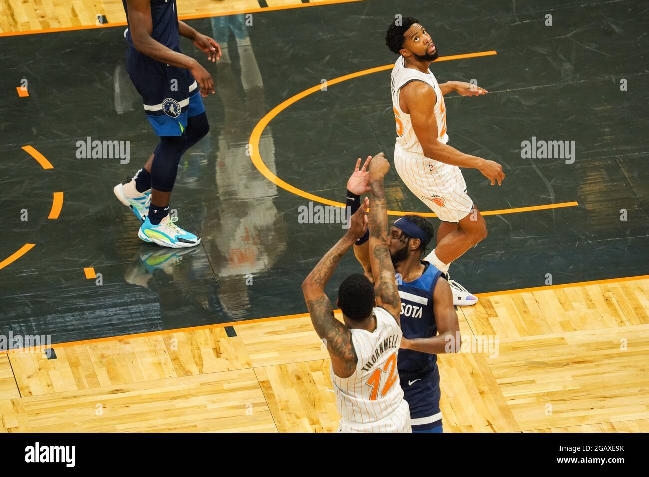 Orlando, Florida, USA, May 9, 2021, Minnesota Timberwolves face the ...
