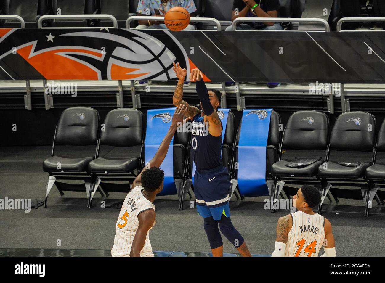 Orlando, Florida, USA, May 9, 2021, Minnesota Timberwolves face the ...