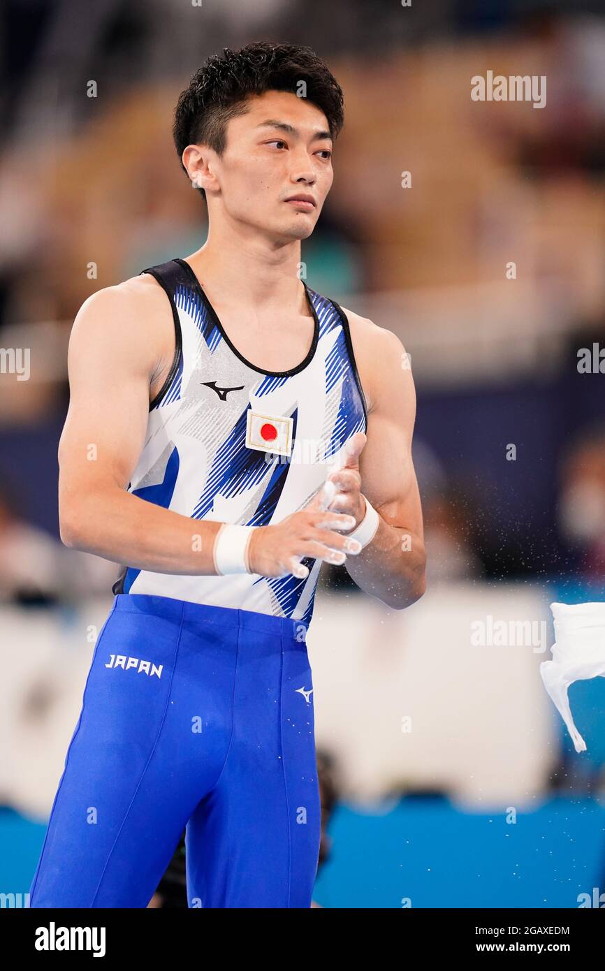 Tokyo, Japan. 1st Aug, 2021. Kohei Kameyama (JPN) Gymnastics - Artistic : Men's Pommel Horse ...