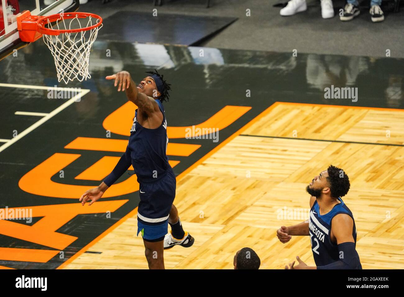 Orlando, Florida, USA, May 9, 2021, Minnesota Timberwolves face the ...