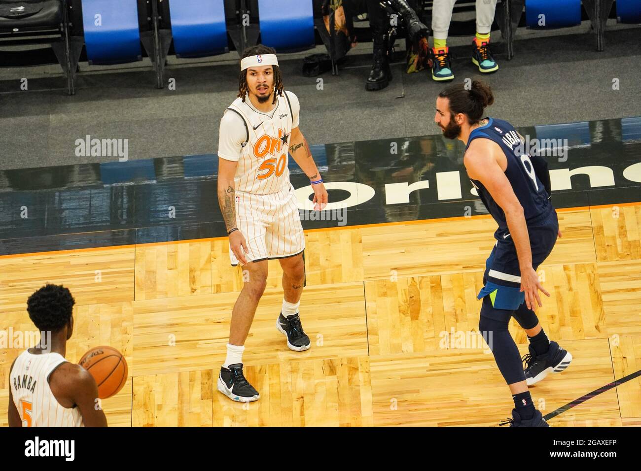 Orlando, Florida, USA, May 9, 2021, Minnesota Timberwolves face the ...