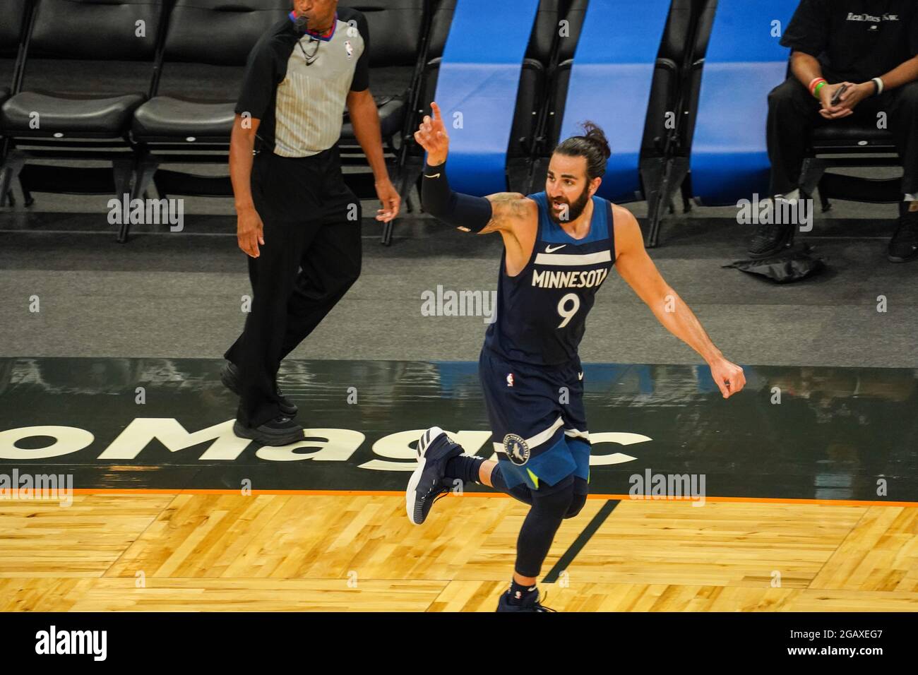 Orlando, Florida, USA, May 9, 2021, Minnesota Timberwolves face the ...