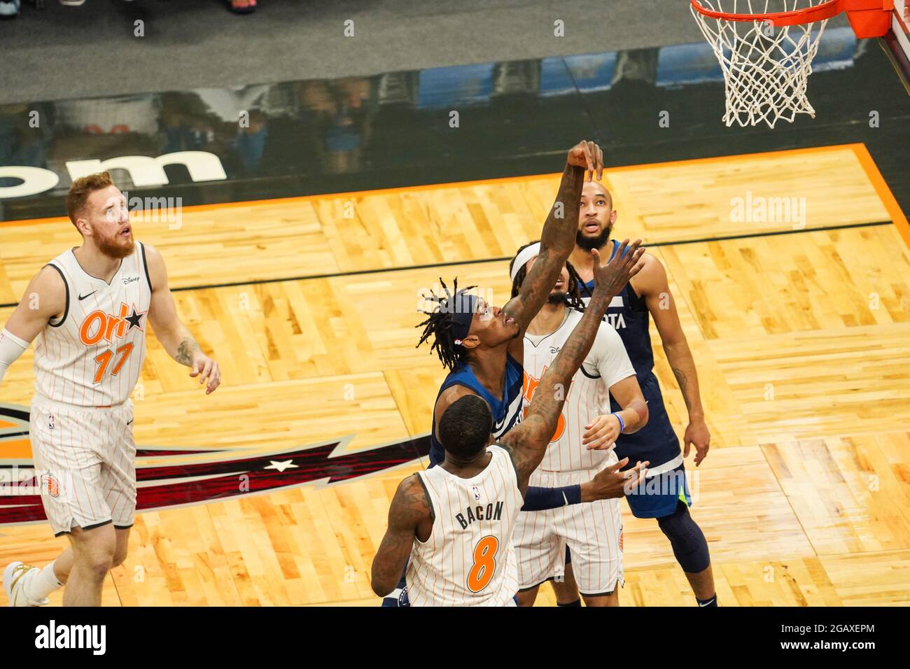 Orlando, Florida, USA, May 9, 2021, Minnesota Timberwolves face the ...