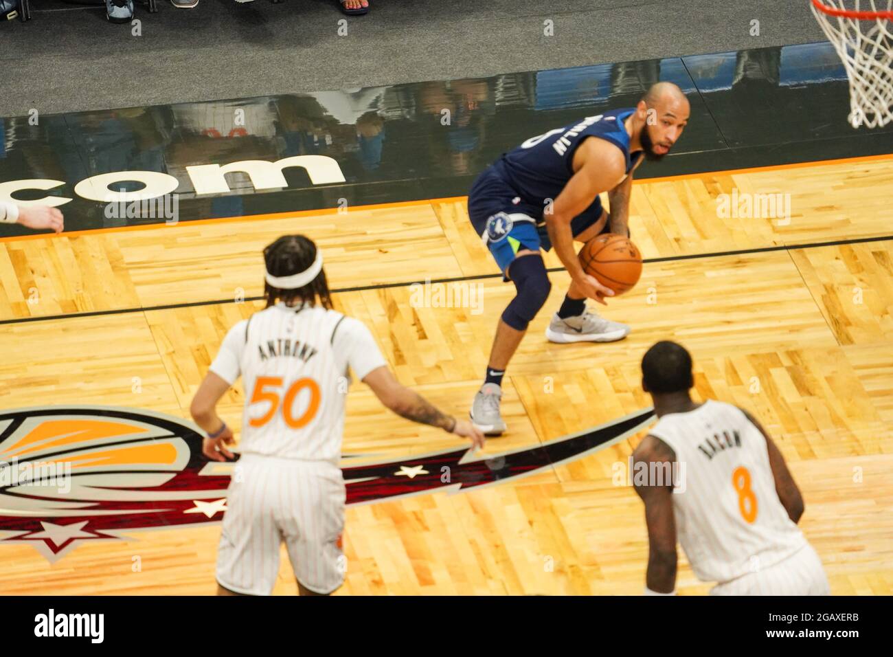 Orlando, Florida, USA, May 9, 2021, Minnesota Timberwolves face the ...