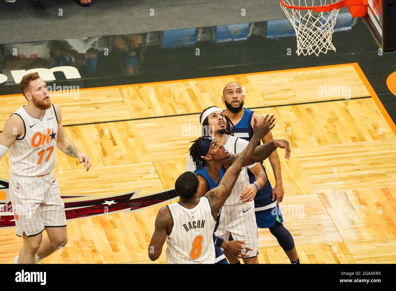 Orlando, Florida, USA, May 9, 2021, Minnesota Timberwolves face the ...