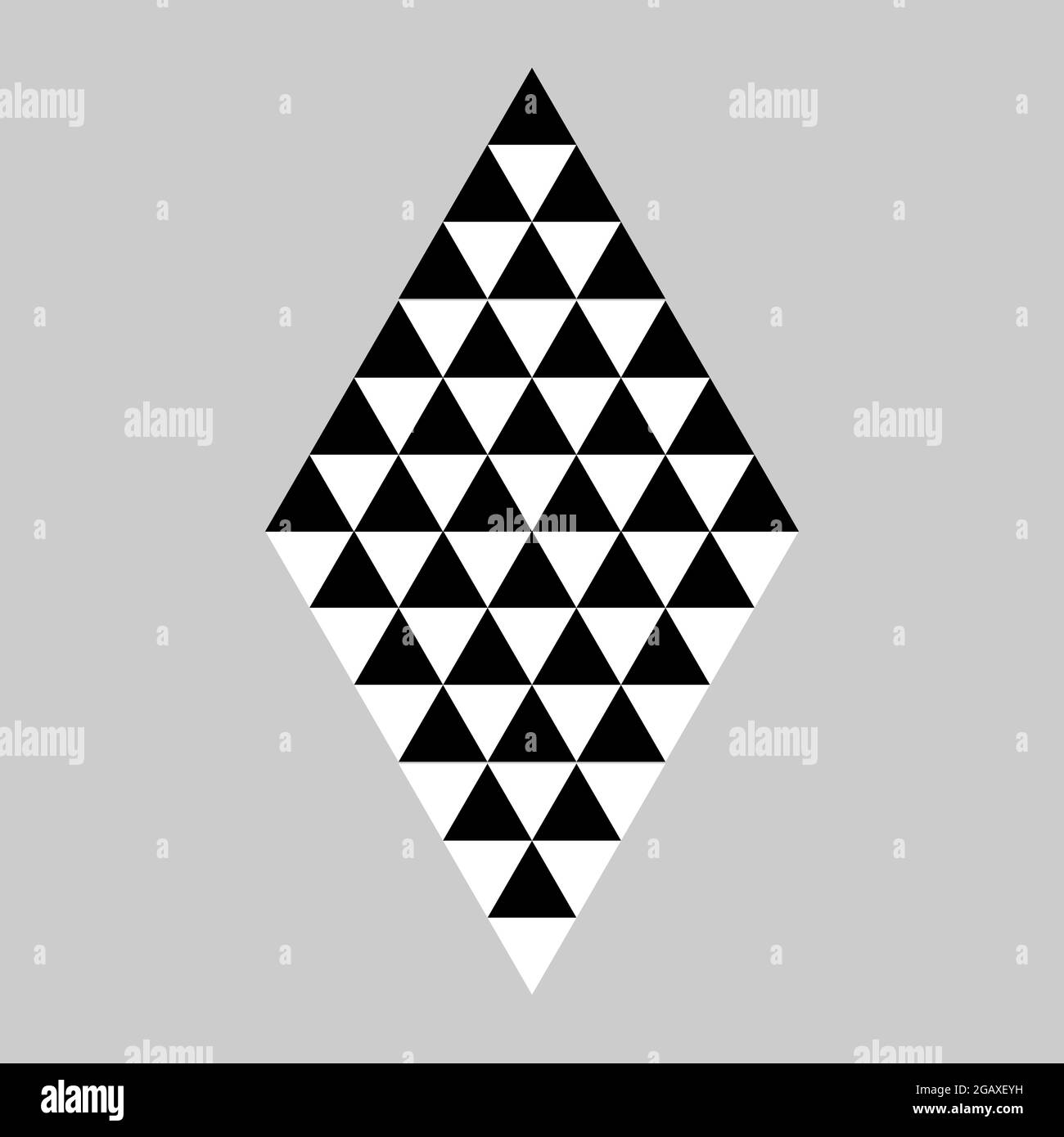 Triangle, triangular abstract geometric vector illustration, pattern ...