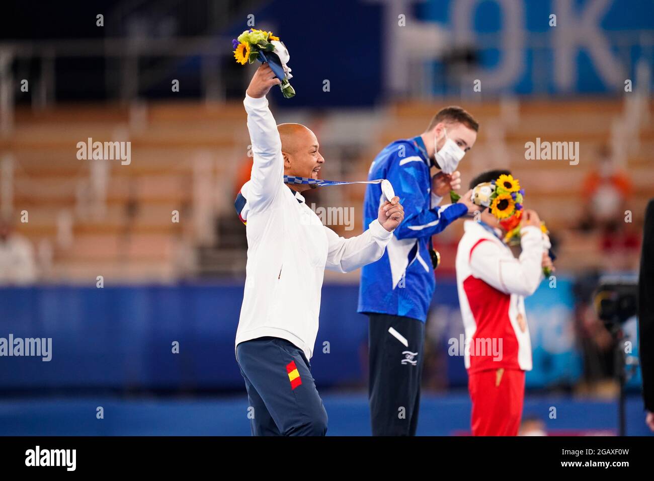 Tokyo, Japan. 1st Aug, 2021. Rayderley Zapata (ESP) Gymnastics ...