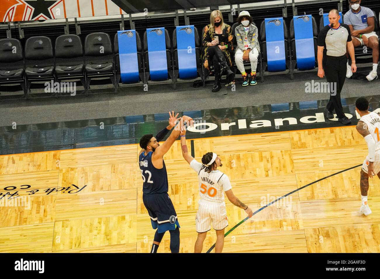 Orlando, Florida, USA, May 9, 2021, Minnesota Timberwolves face the ...