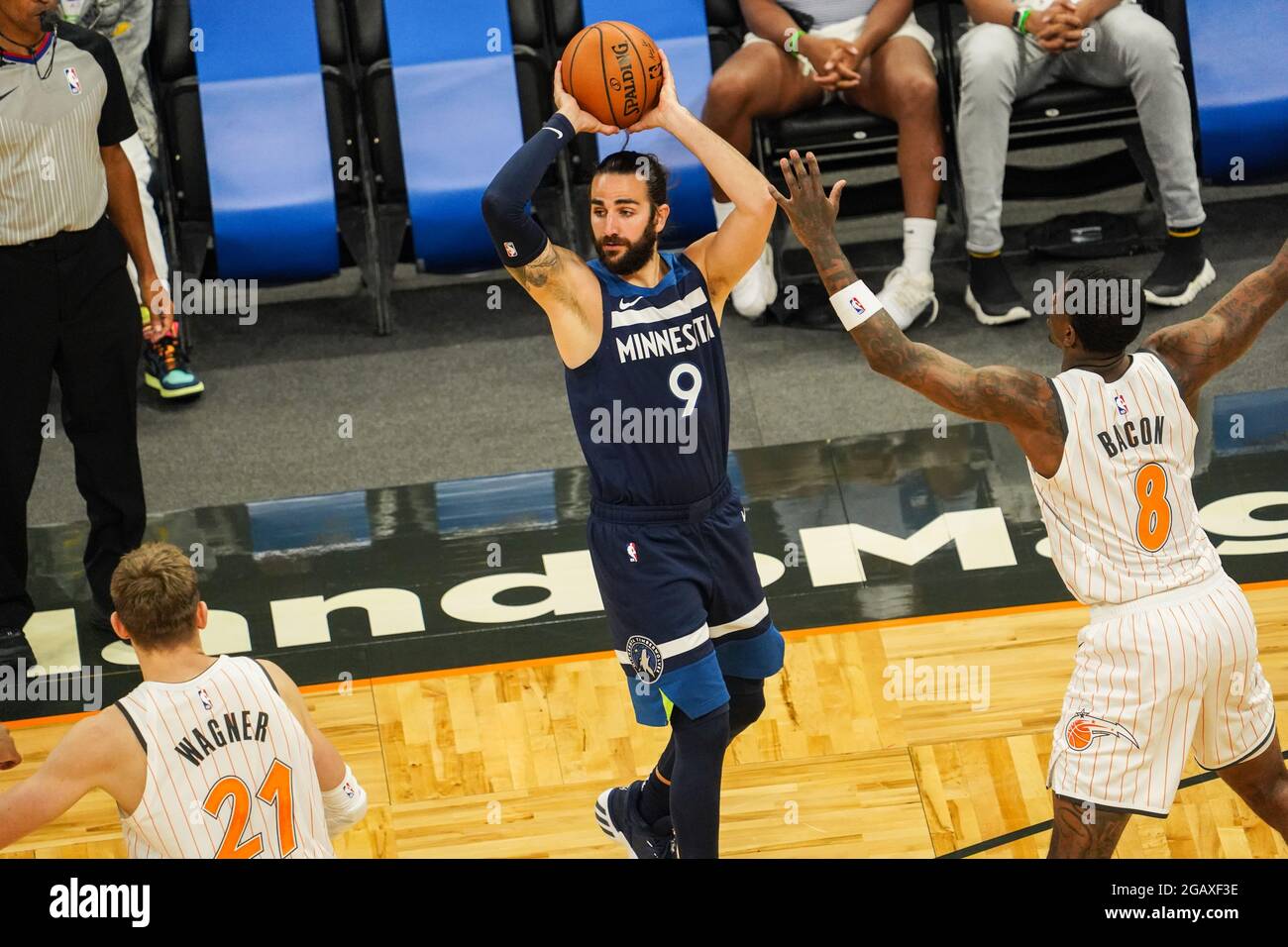 Orlando, Florida, USA, May 9, 2021, Minnesota Timberwolves face the ...