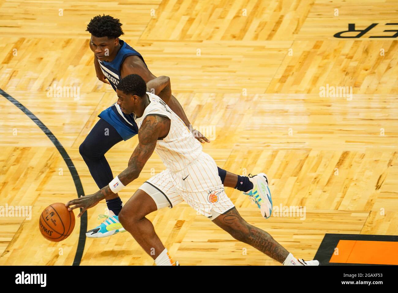 Orlando, Florida, USA, May 9, 2021, Minnesota Timberwolves face the ...