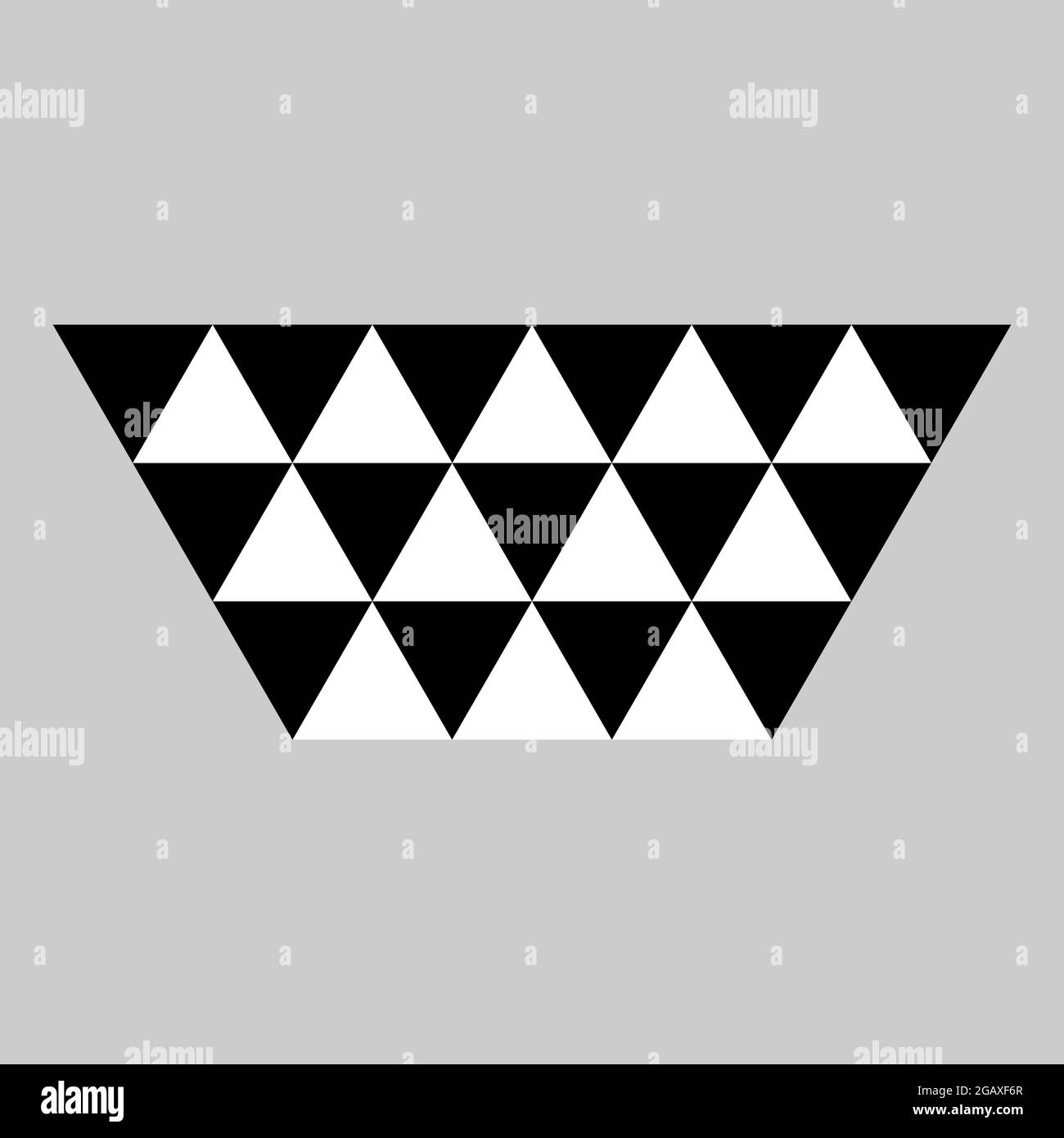 Triangle, triangular abstract geometric vector illustration, pattern ...