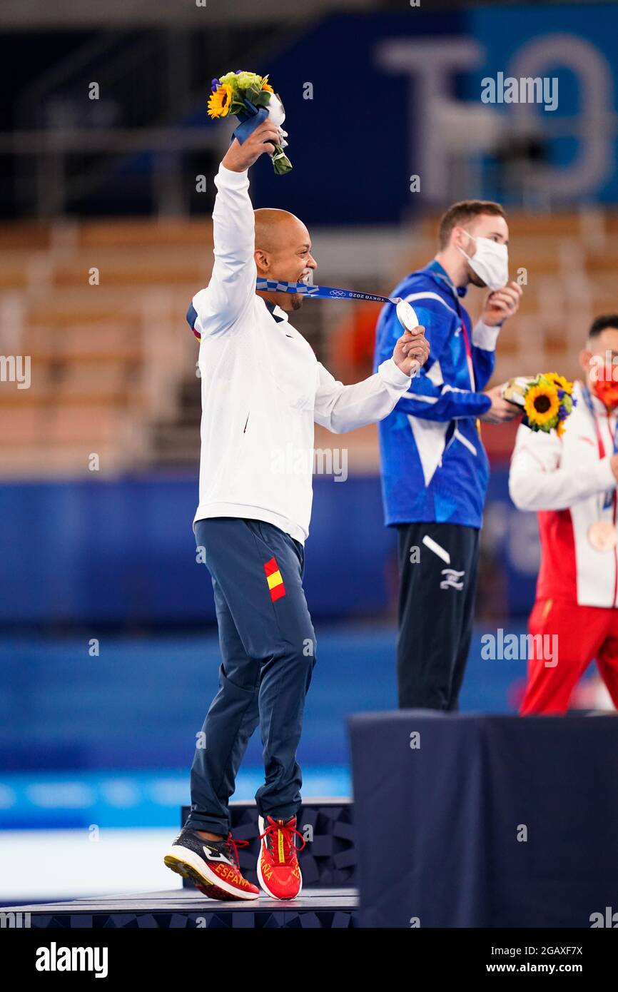 Tokyo, Japan. 1st Aug, 2021. Rayderley Zapata (ESP) Gymnastics ...