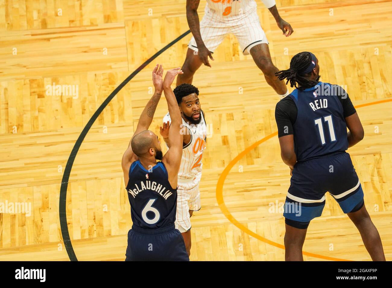 Orlando, Florida, USA, May 9, 2021, Minnesota Timberwolves face the ...