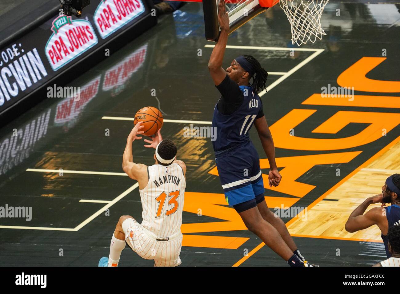 Orlando, Florida, USA, May 9, 2021, Minnesota Timberwolves face the ...