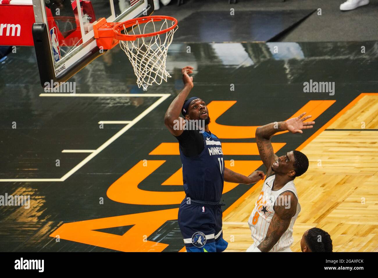 Orlando, Florida, USA, May 9, 2021, Minnesota Timberwolves face the ...