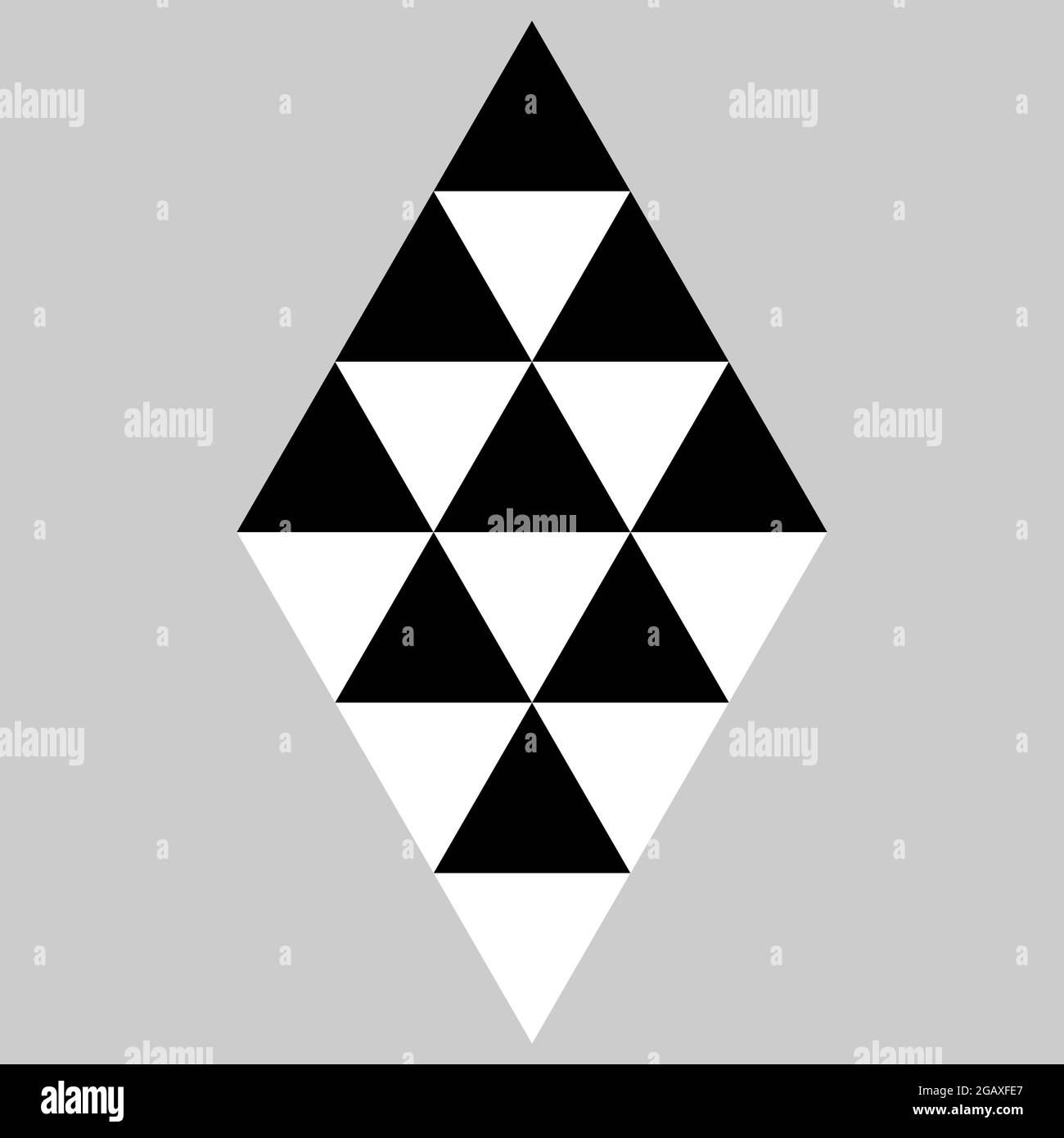 Triangle, triangular abstract geometric vector illustration, pattern ...