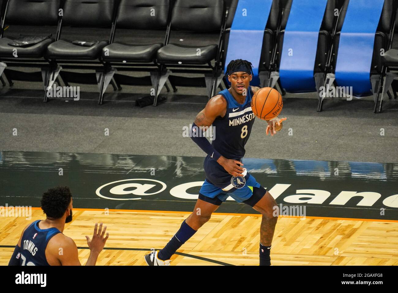 Orlando, Florida, USA, May 9, 2021, Minnesota Timberwolves face the ...