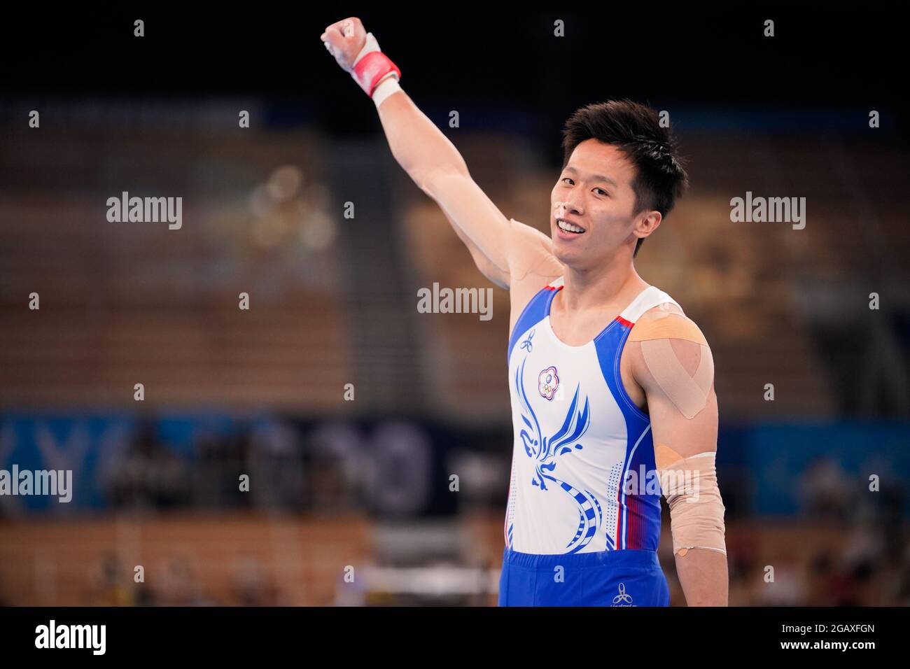 Tokyo, Japan. 1st Aug, 2021. Lee Chih Kai (TPE) Gymnastics - Artistic : Men's Pommel Horse Final ...
