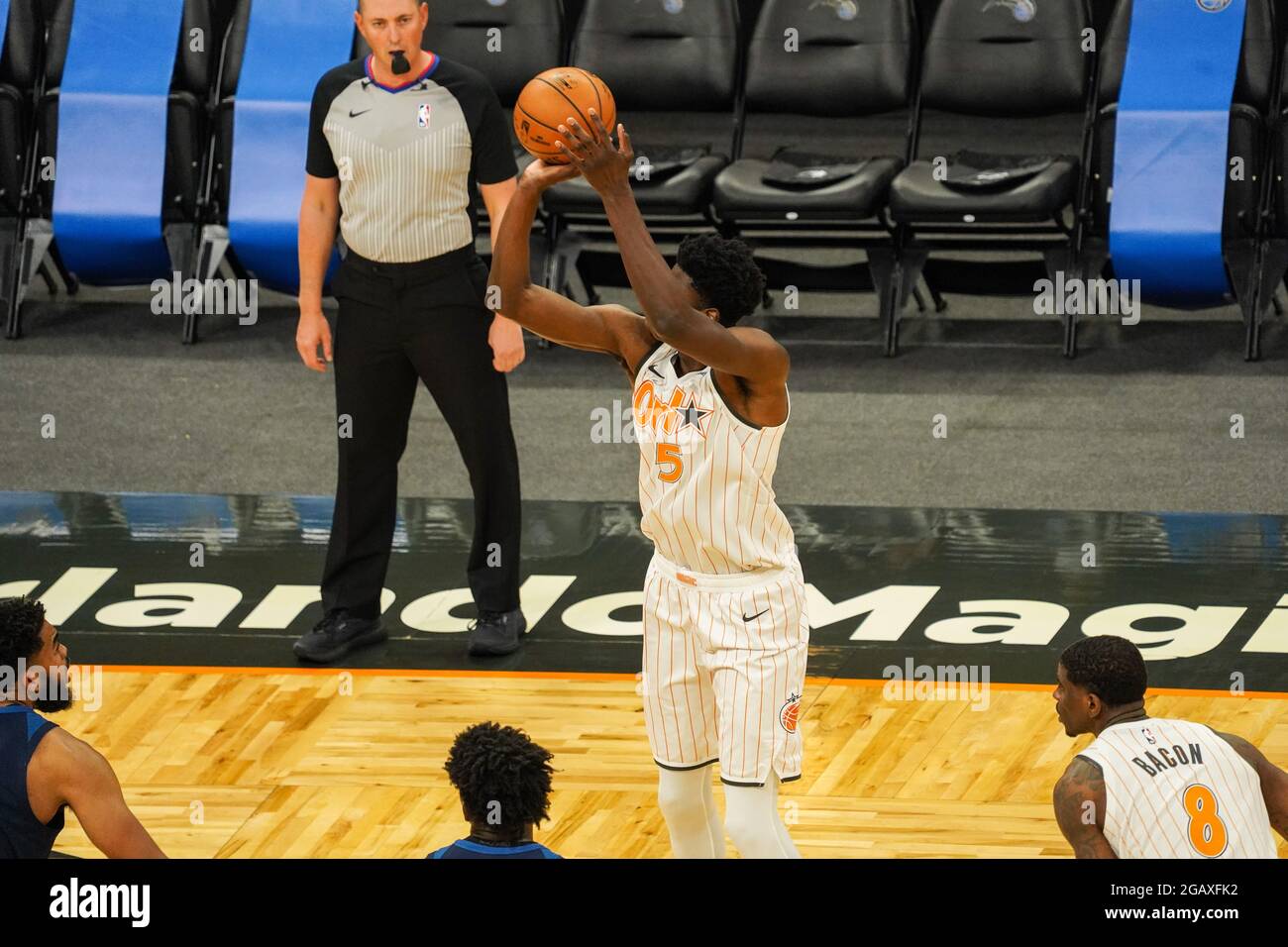 Orlando, Florida, USA, May 9, 2021, Minnesota Timberwolves face the ...