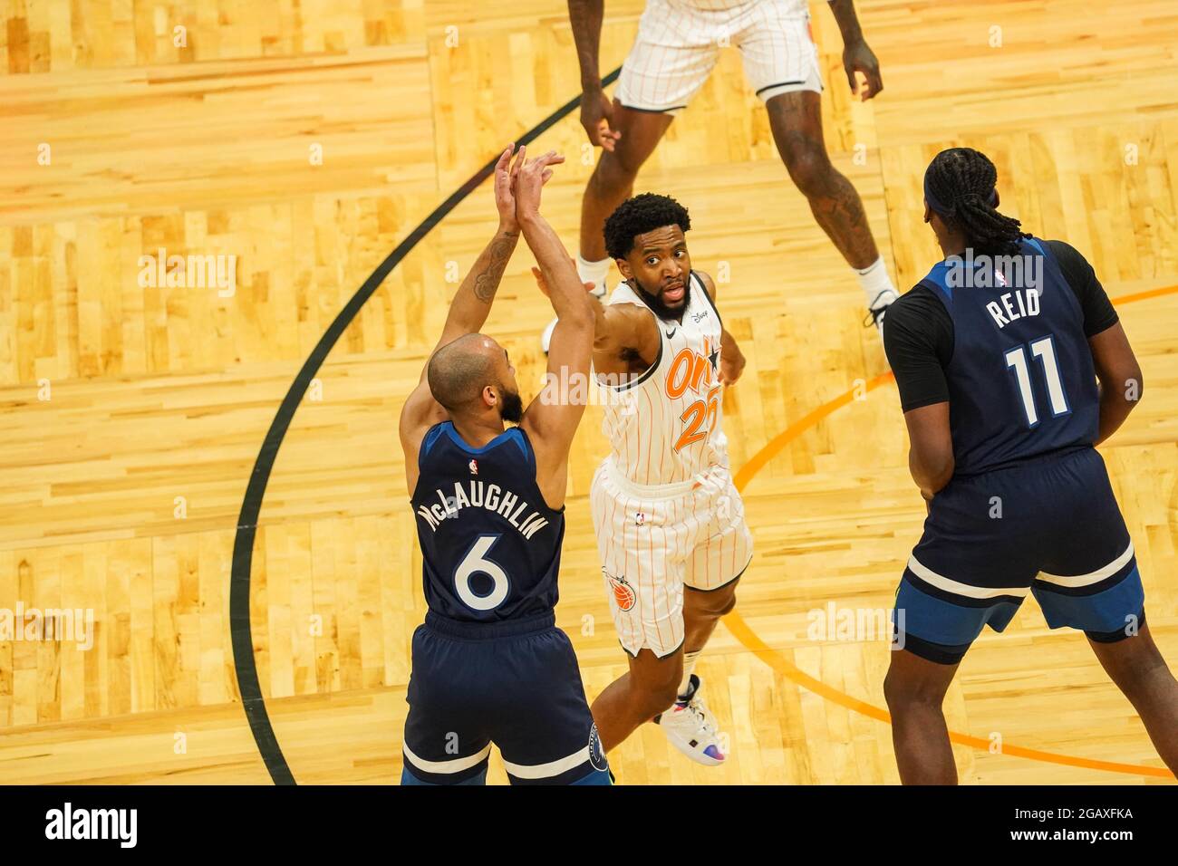 Orlando, Florida, USA, May 9, 2021, Minnesota Timberwolves face the ...