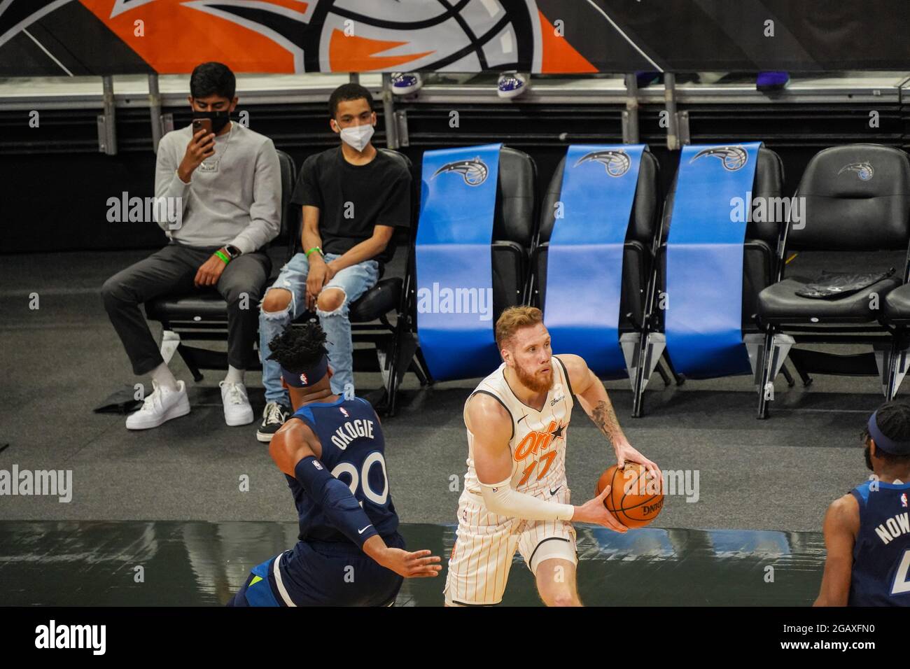 Orlando, Florida, USA, May 9, 2021, Minnesota Timberwolves face the ...
