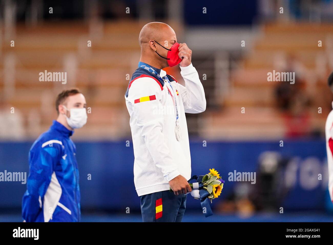 Tokyo, Japan. 1st Aug, 2021. Rayderley Zapata (ESP) Gymnastics ...