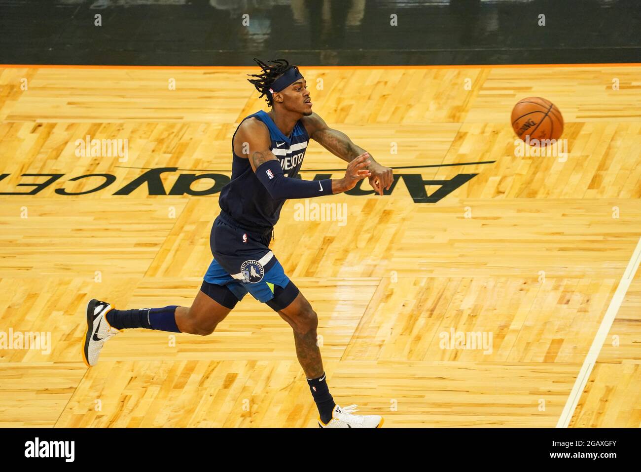 Orlando, Florida, USA, May 9, 2021, Minnesota Timberwolves face the ...