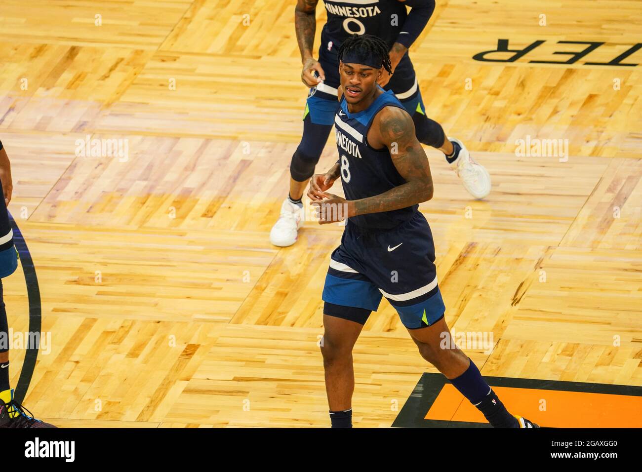 Orlando, Florida, USA, May 9, 2021, Minnesota Timberwolves face the ...
